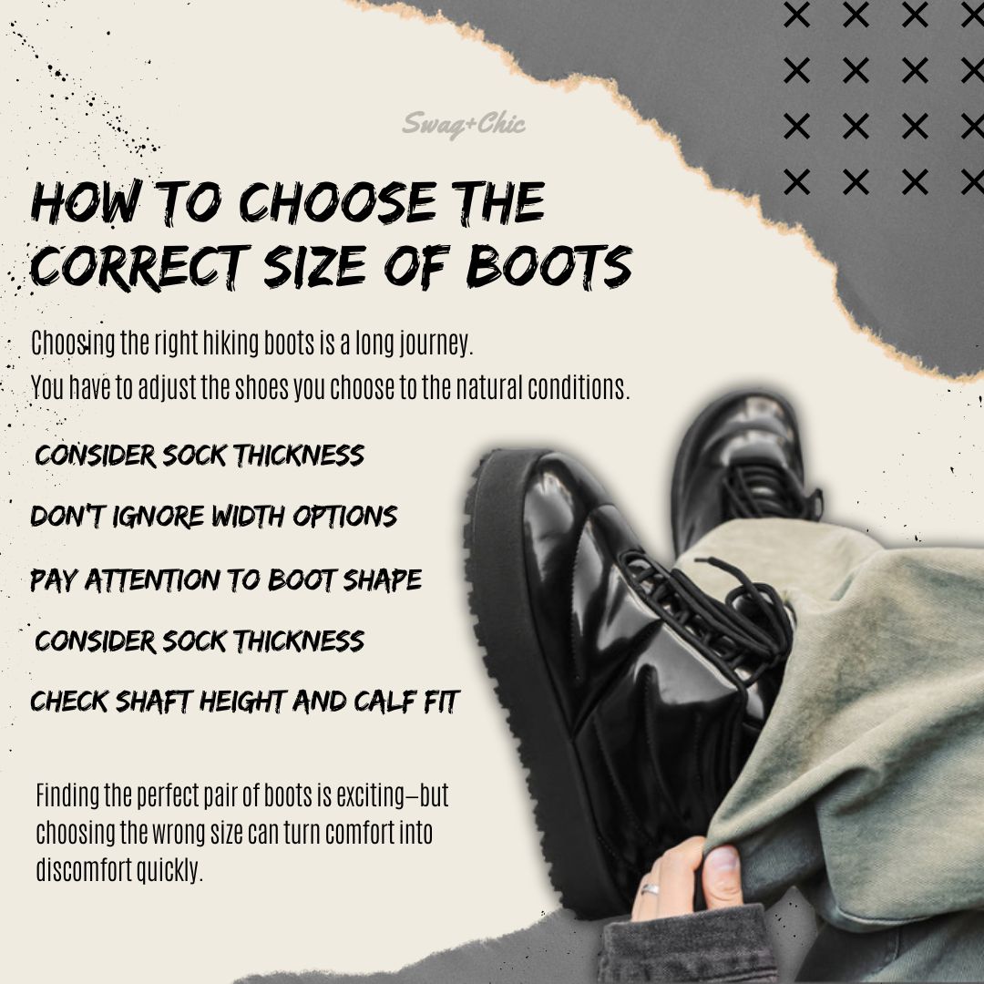 “Discover how to choose the correct size of boots with simple tips to ...